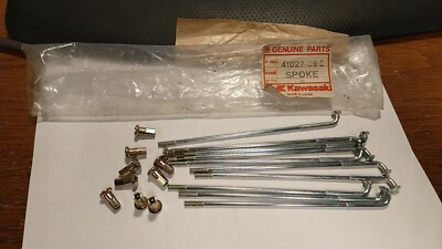 KAWASAKI KZ 650 NOS NEW 41027-090 Rear Inner Spokes 10 | eBay