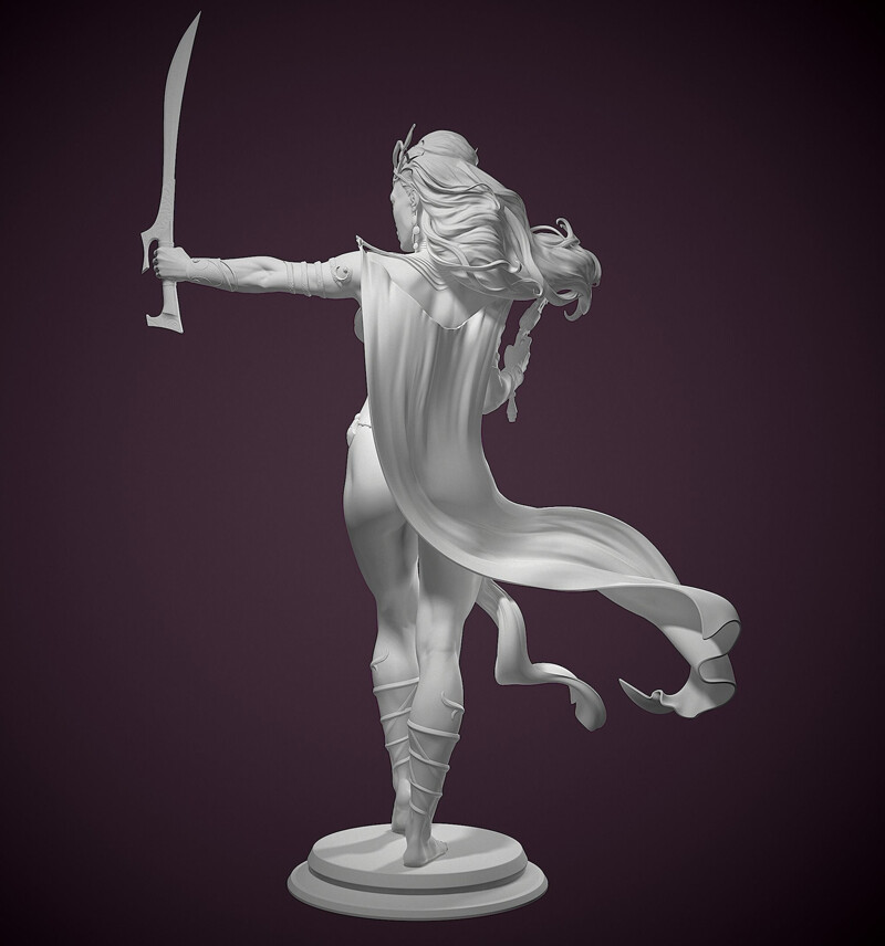 Dejah Toris 3D Printing GK Figure Model Kit Unpainted Unassembled ...