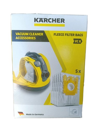 Karcher Genuine VC6 VC6100 VC6200 VC6300 Vacuum Cleaner Cloth Dust Bags ...