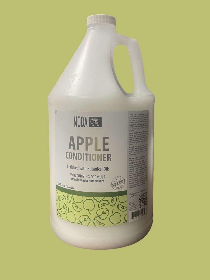 MODA APPLE CONDITIONER, ORGANIC Enriched With Botanical Oils 128,Oz | eBay