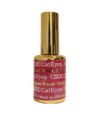 DND DC Cat Eyes Felidae Friend 12 LED/UV DND Gel Polish .6oz Magnetic ...