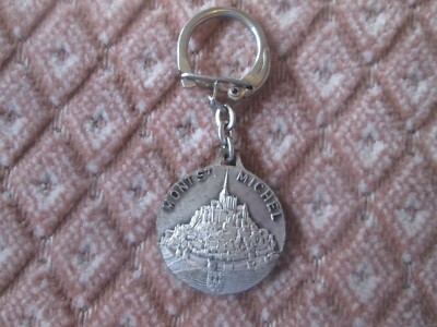key fob MONT ST MICHEL SAINT MICHEL metal key fob or collectible | eBay UK