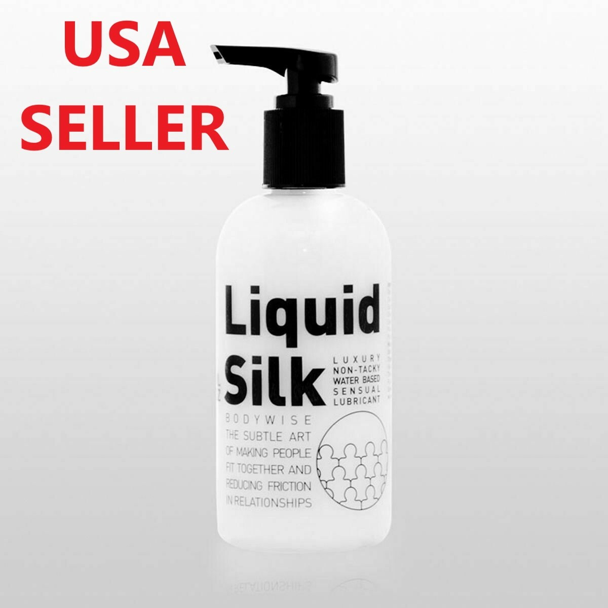 Liquid Silk Water Based Lubricant - 250ml / 8.45oz Bottle (USPS ...