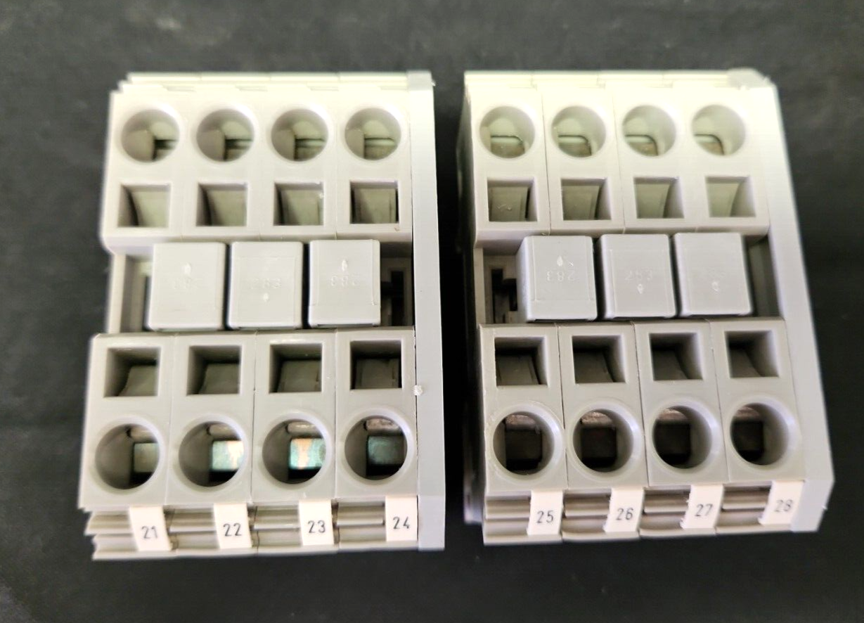 WAGO 283- IEC60947-7-1 and IEC947-7-1 Terminal Blocks 800V | eBay