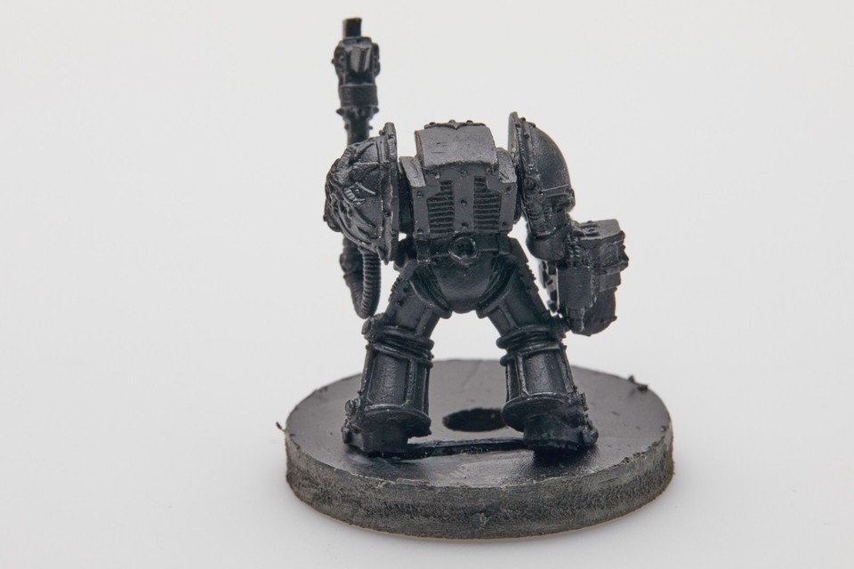 Vintage Warhammer 40k Chaos Space Marine Terminators 1989 Metal ...