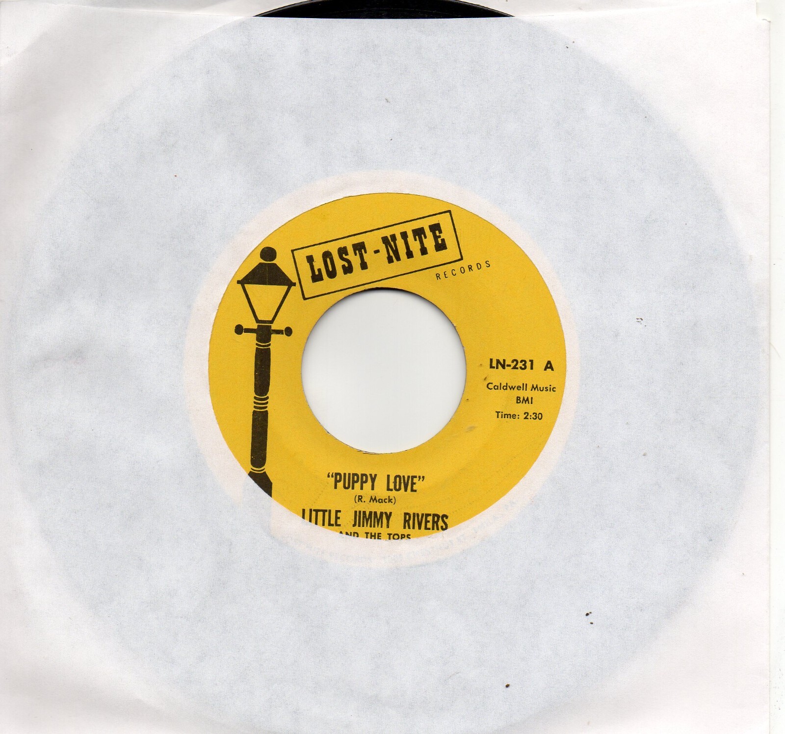 LITTLE JIMMY RIVERS- PUPPY LOVE / SAY YOU LOVE ME | eBay