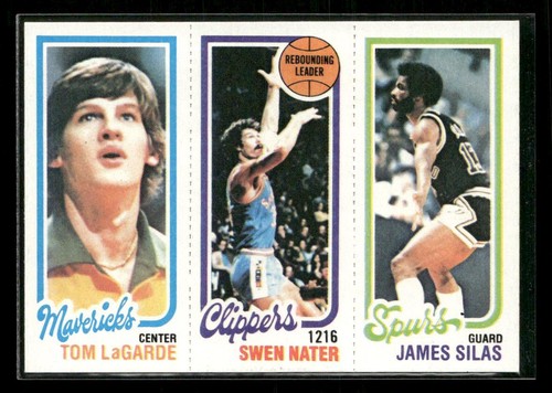 1980-81 Topps Tom LaGarde Swen Nater James Silas | eBay