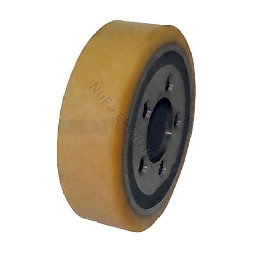 Antriebsrad Hubwagen, Stapler Ø 250 x B 75 mm - 5 Loch - Tractothan ...