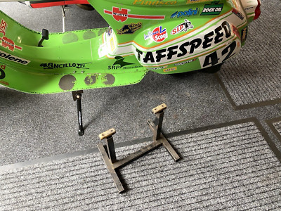 VESPA SMALL FRAME GENUINE TAFFSPEED RACING RACE TRACK PADDOCK UNDER ...