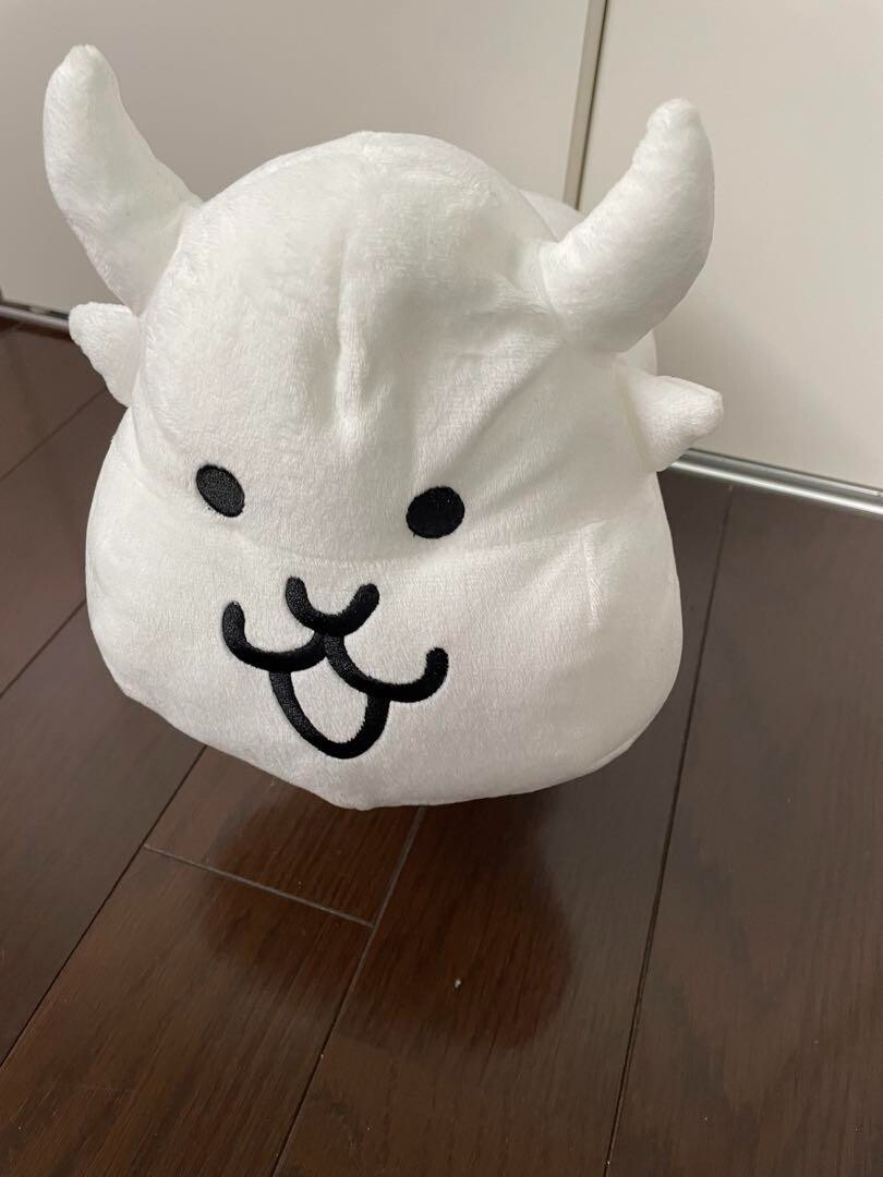 The Battle Cats Neko Nyanko Great War Cow Cat BIG 12" Plush Toy SK ...