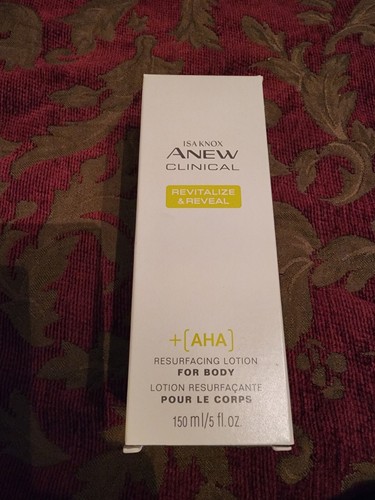Avon IsaKnox Anew Clinical Revitalize Reveal AHA Resurfacing Body ...