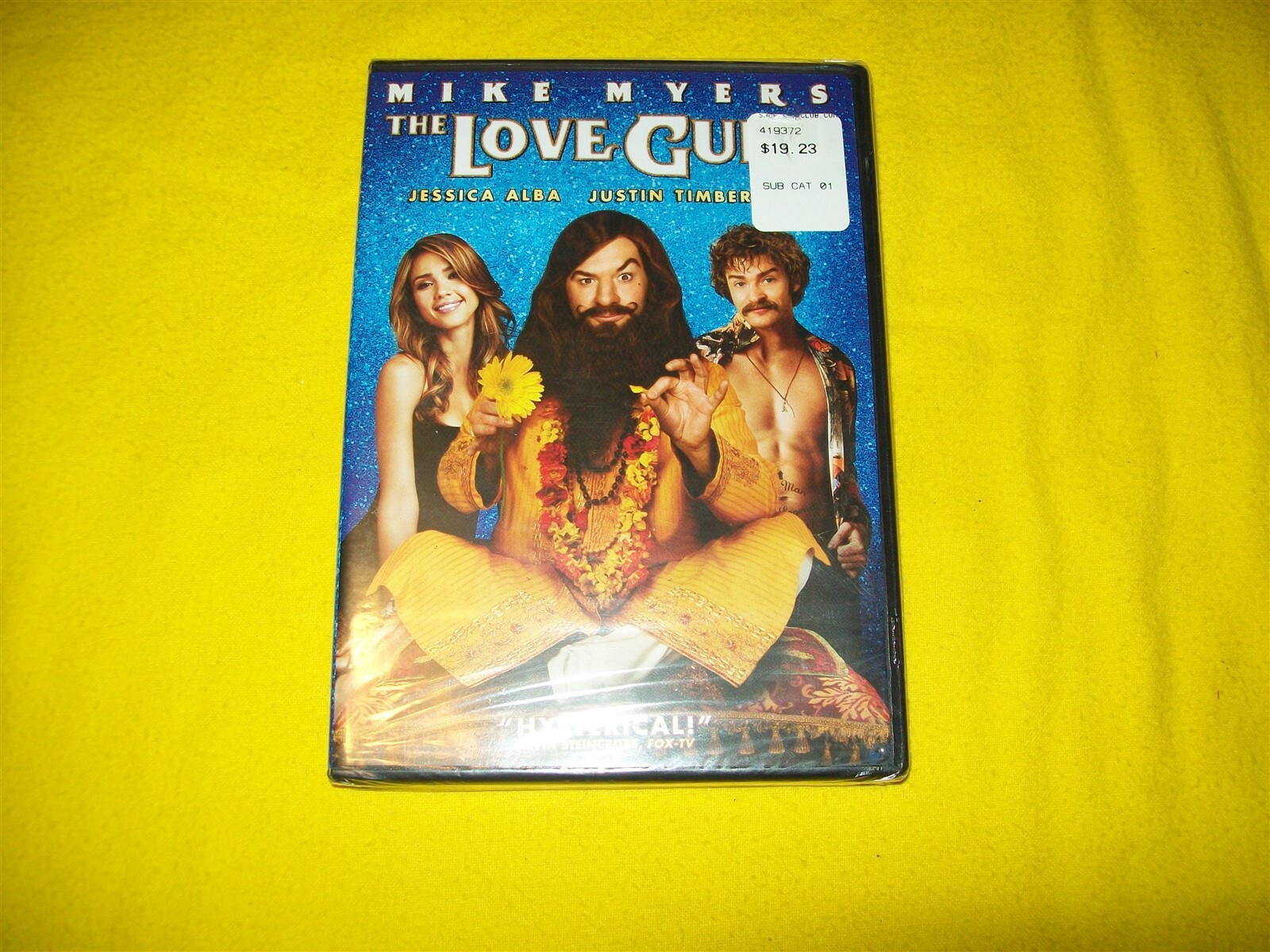 THE LOVE GURU DVD NEW SEALED MIKE MYERS JESSICA ALBA JUSTIN TIMBERLAKE ...