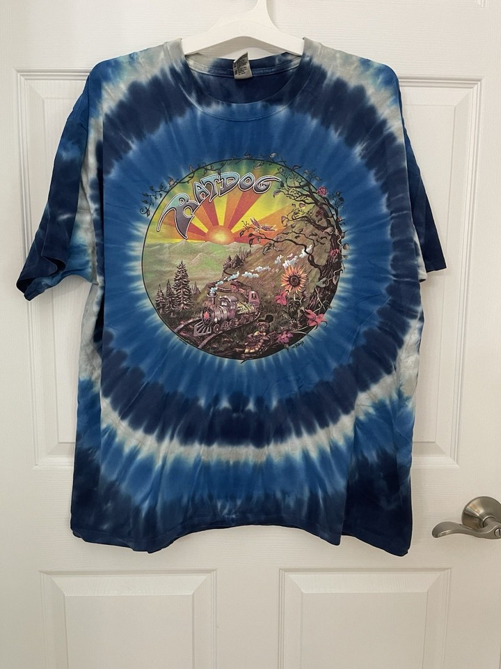 Vintage Bob Weir & Ratdog Tour 2006 Tie Dye Double Sided T Shirt XL ...