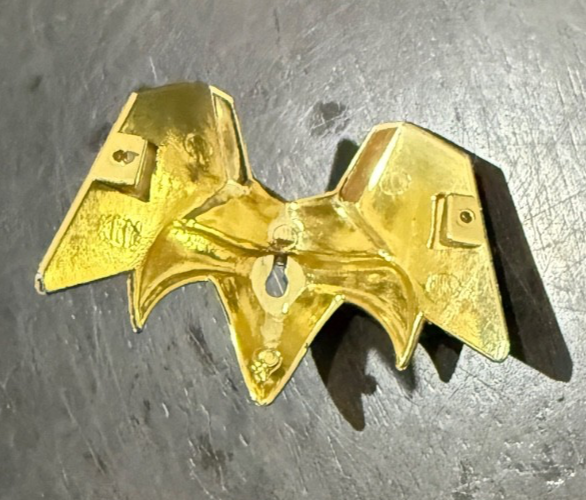 Vintage Gold Robot Mask Chest Armor Accessory 1980s Sci-Fi Toy Part | eBay