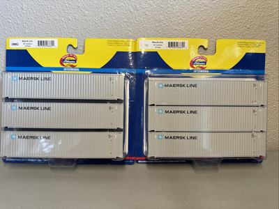 28862 Athearn Maersk Line 45' Containers Lot Of 2 | eBay