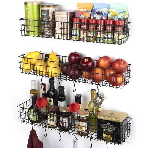 NIB Kitchen Organization and Storage, Multisize Metal Shelves | eBay