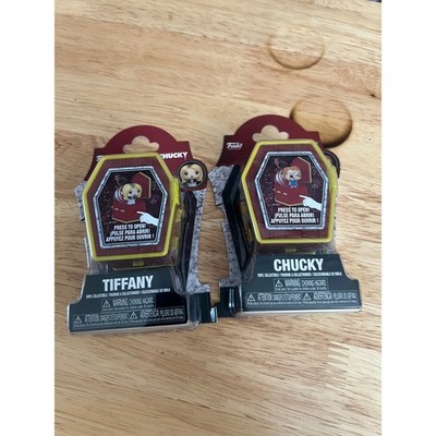NEW IN HAND Chucky & Tiffany Funko Pocket Pops Coffin Horror Child's ...