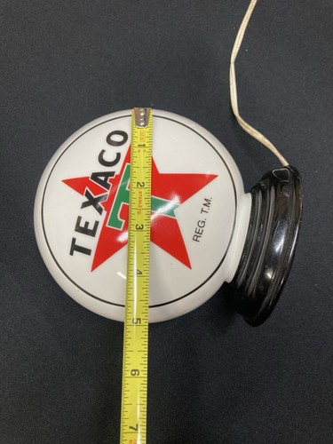 Texaco Star Gasoline Mini Gas Pump Globe America's Favorite Desk Lamp ...
