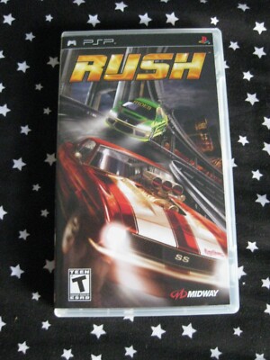 Rush PSP Sony Complete CIB Tested Works New Condition | eBay