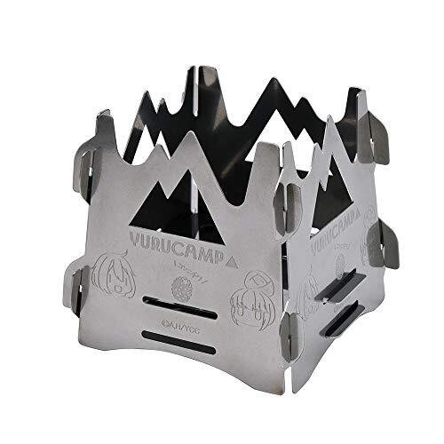 Akros Yuru Camp YURUCAMP Individual Fire Stand goods toy Stainless | eBay