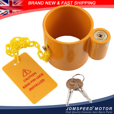 Kingpin Tow Ball Lock Trailer Hgv Security King Pin Hitch 5th Wheel ...