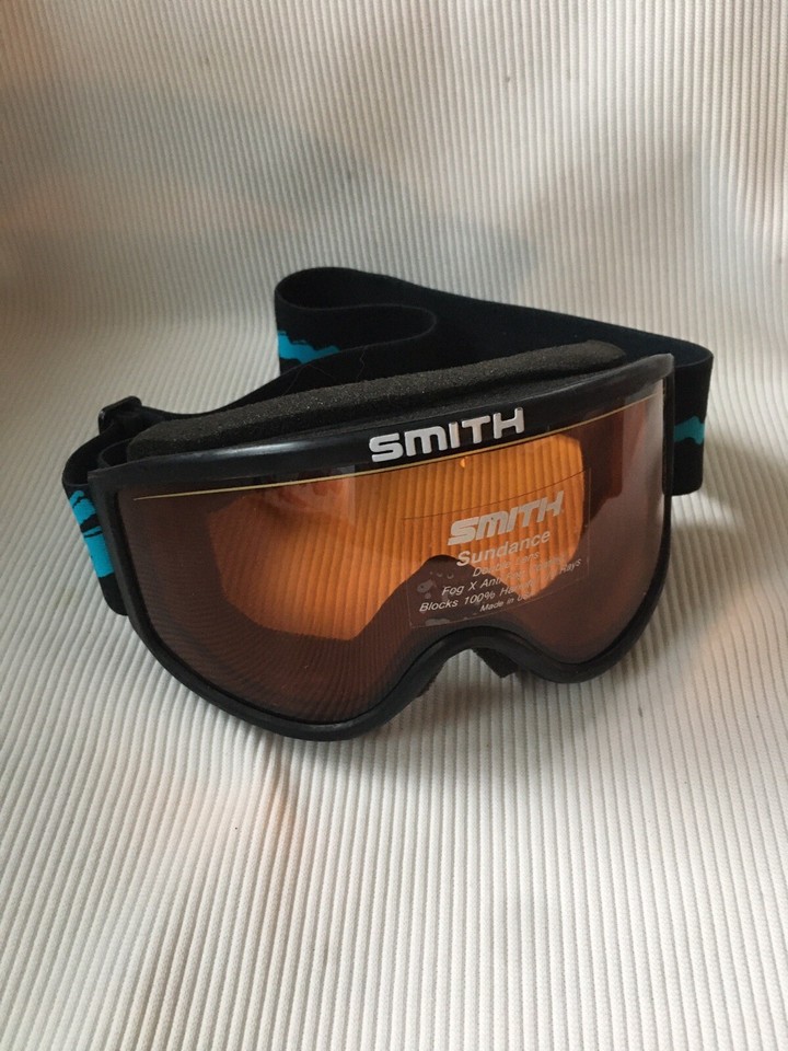 Vintage Smith Fog-X Sundance 1980s Smith-Flex Lens Ski Goggles USA NOS ...