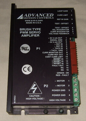 Servo Drives - Pwm Servo Amplifier