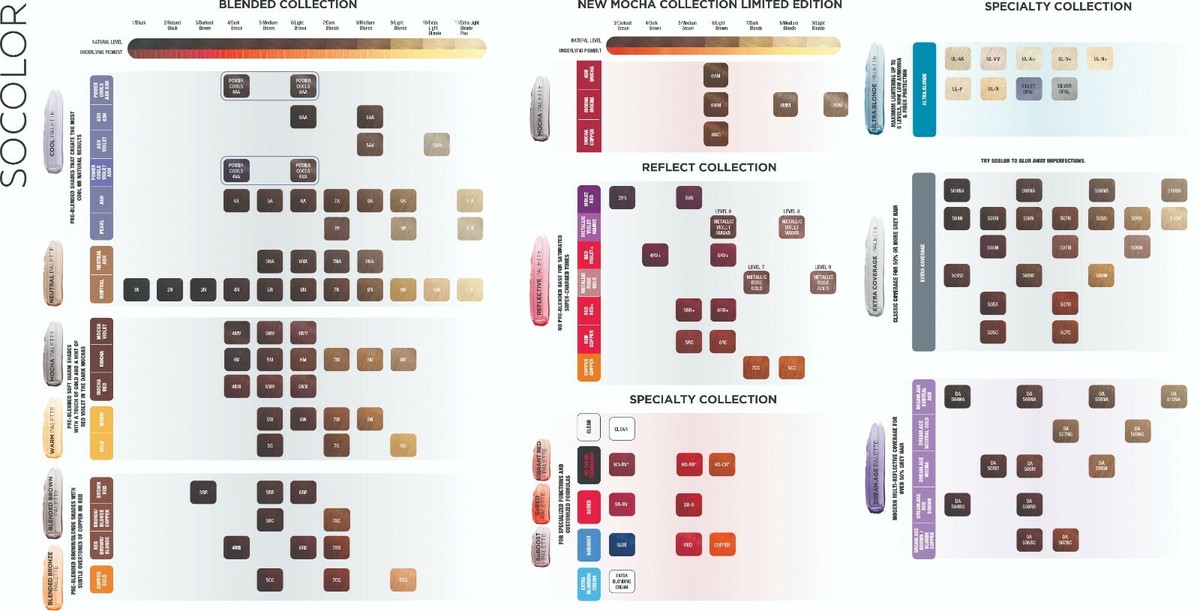 Matrix Socolor Shade Card - Infoupdate.org