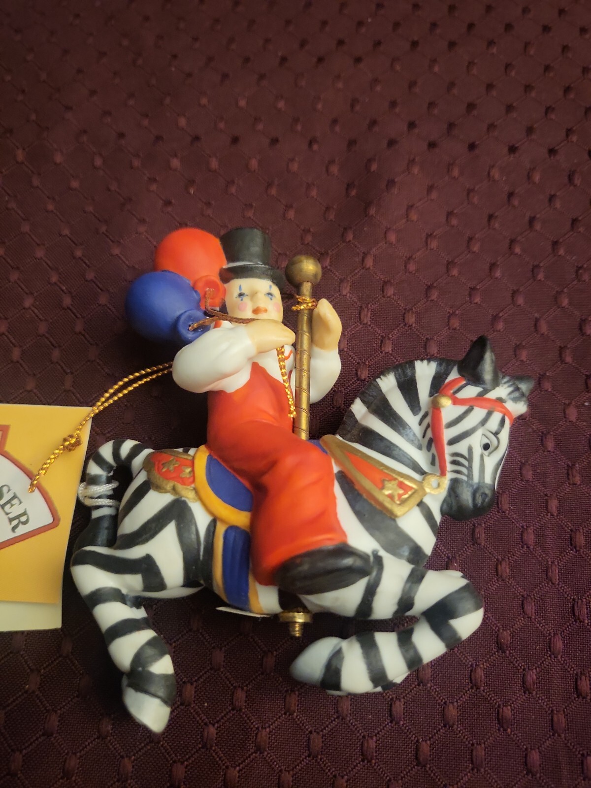 Schmid Gordon Fraser Gallery clown on zebra | eBay