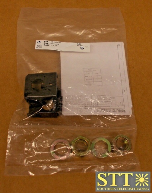CommScope FiberGuide FGS-HLDR-5/8 Ladder Rack Bracket Kit 5/8'' for ...