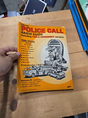 Radio Shack Police Call Radio Guide 1986 Edition Volume 8 | eBay