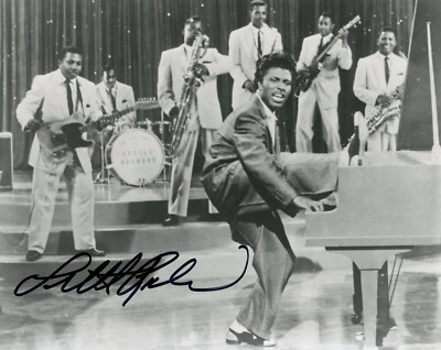 LITTLE RICHARD - 8 X 10 GLOSSY SIGNED PHOTO REPRINT | eBay