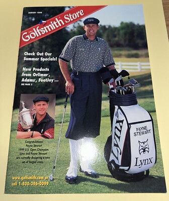 GolfSmith GOLF Store August 1999 Equipment Magazine Mail History Payne ...