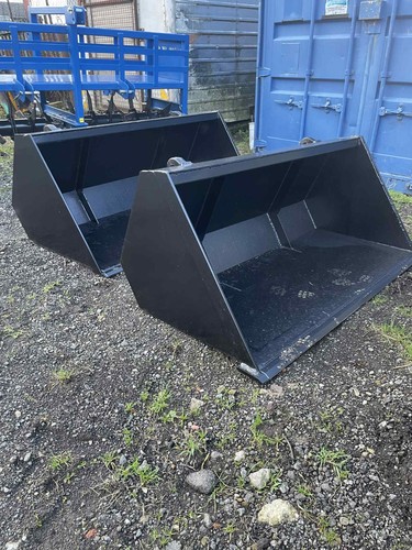 NEW Rayson UK heavy duty 5' tractor loader bucket euro 8 brackets | eBay UK