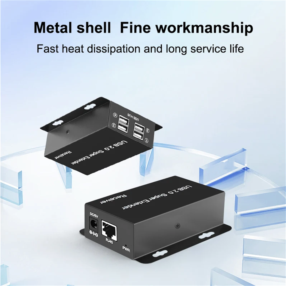 USB2.0 Network Cable Extender Over Ethernet Rj45 Cat5e/6/7 Cable ...