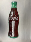 Vintage 1950s Coca-Cola Tin Bottle Thermometer Advertising Sign ...