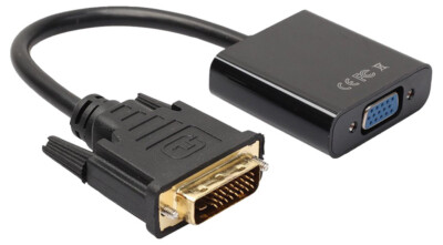 Premium Digital-To-Analog HD DVI-D To VGA Video Adapter | eBay