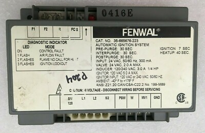 Controls - Automatic Ignition System