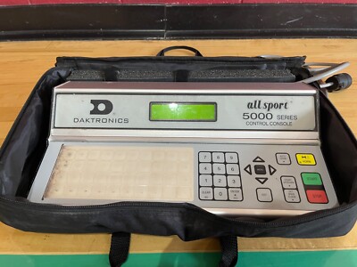 Daktronics 5000 ALL SPORT Scoreboard Control Console W/Bag (USED) | eBay