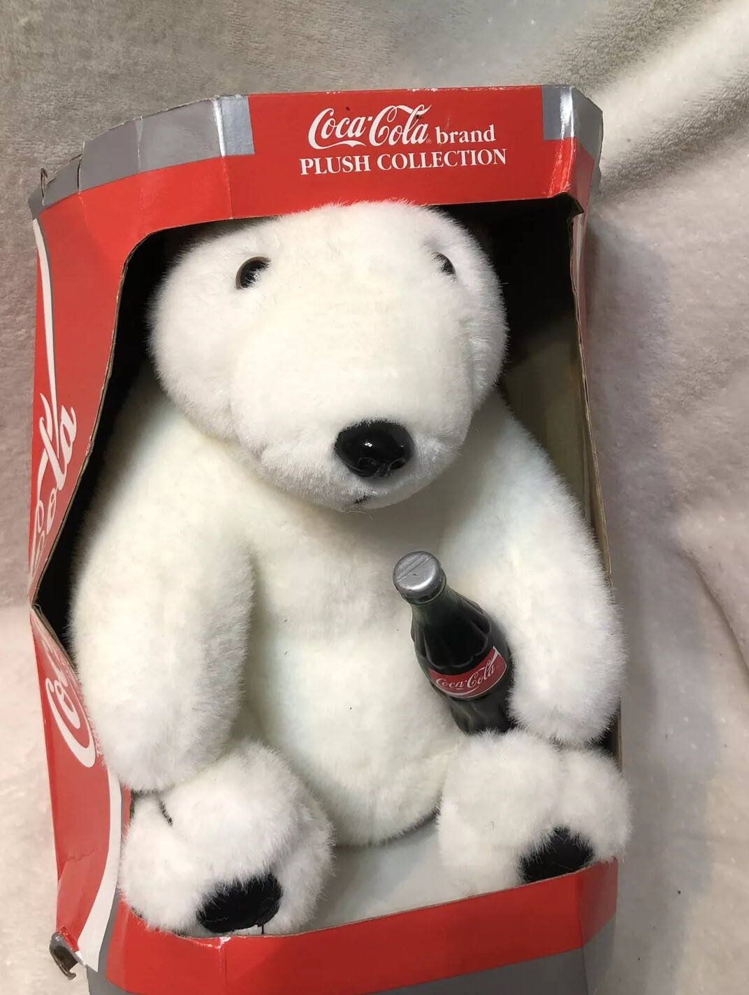 Coca Cola Polar Bear Stuffed Animal