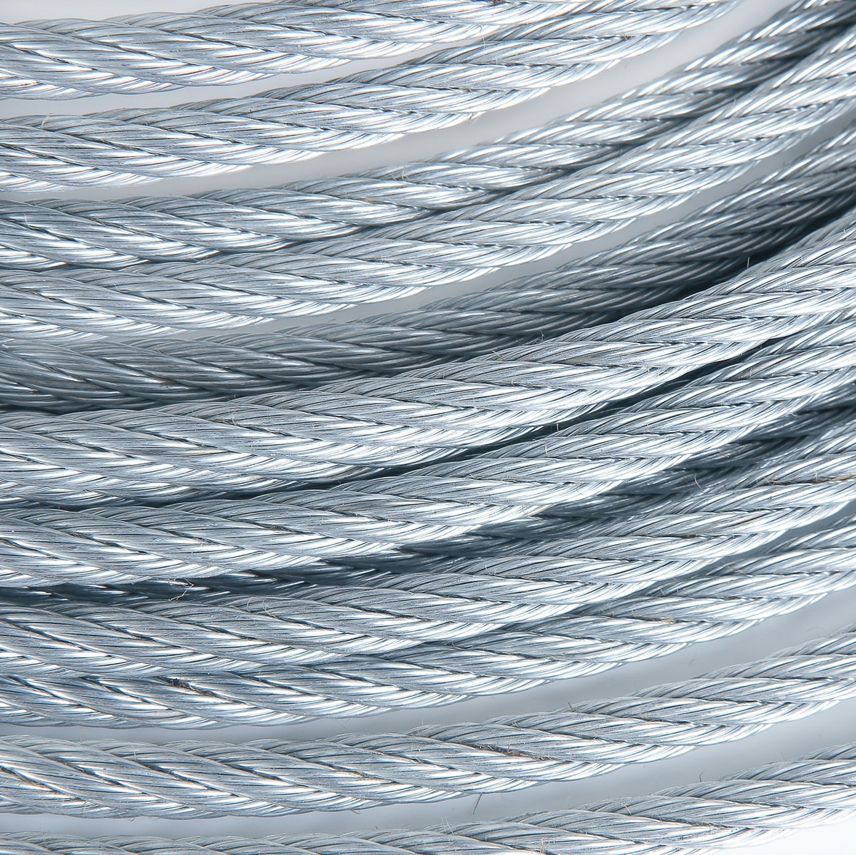 Galvanized Steel Aircraft Cable 3 8 3/8" Galvanized Aircraft Cable