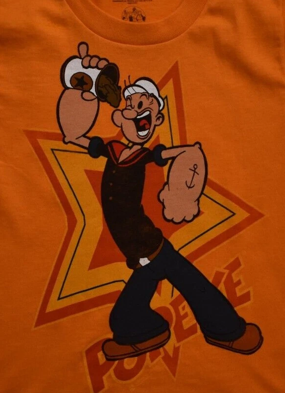 Popeye Eating Spinach