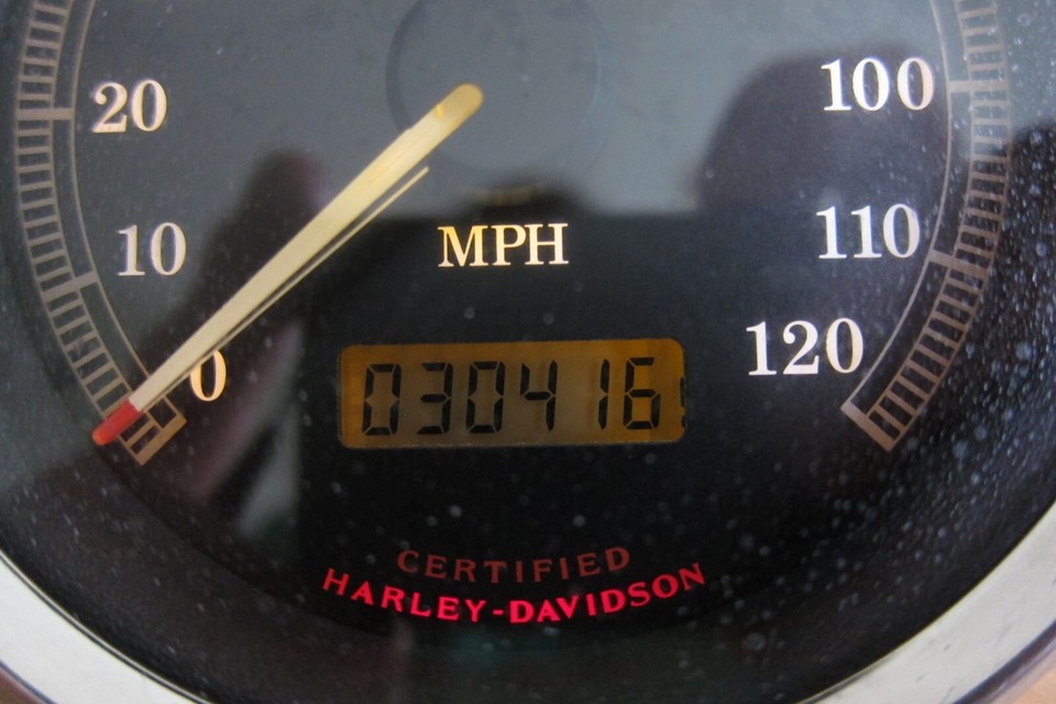 1999-2003 OEM Harley Davidson Dyna Sportster Speedometer 30,416 Miles ...