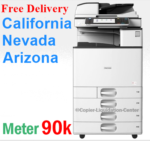Ricoh MPC3003 MP C3003 Color Network Copier Print Fax Scan to Email 30 ...