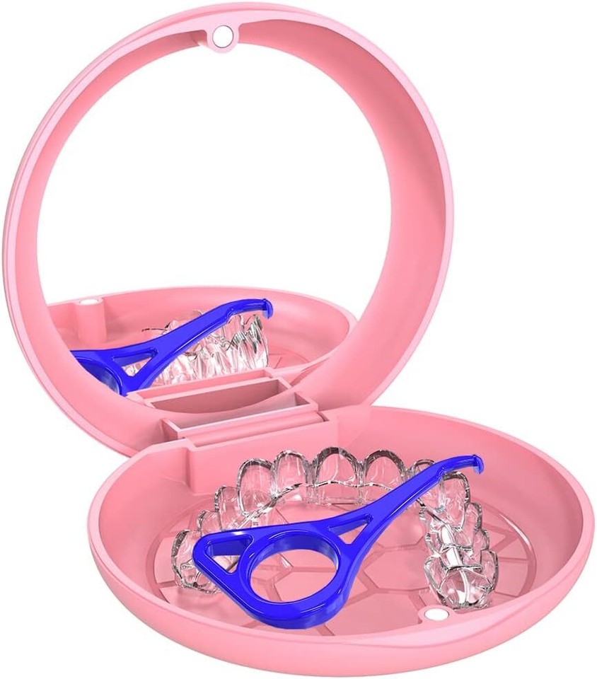 Retainer Case Orthodontic Braces Denture Aligner Container for ...