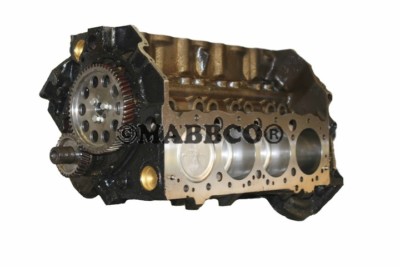 1980-1985 Marine GM Chevy 5.0 305 Short Block 1981 1982 1984 Reverse ...