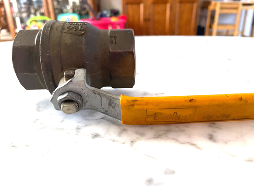 Parker CW617N Ball Valve 1 1/2" Brass 600 CWP PN40 DN40 | eBay