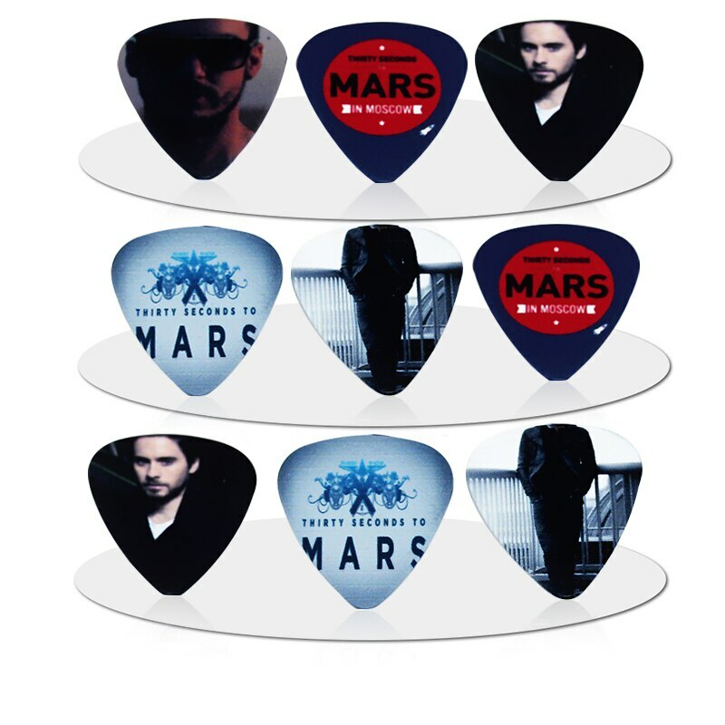 Multiple Style Rock Band Guitar Picks Lot of 10 .46 MM Thin New Free ...