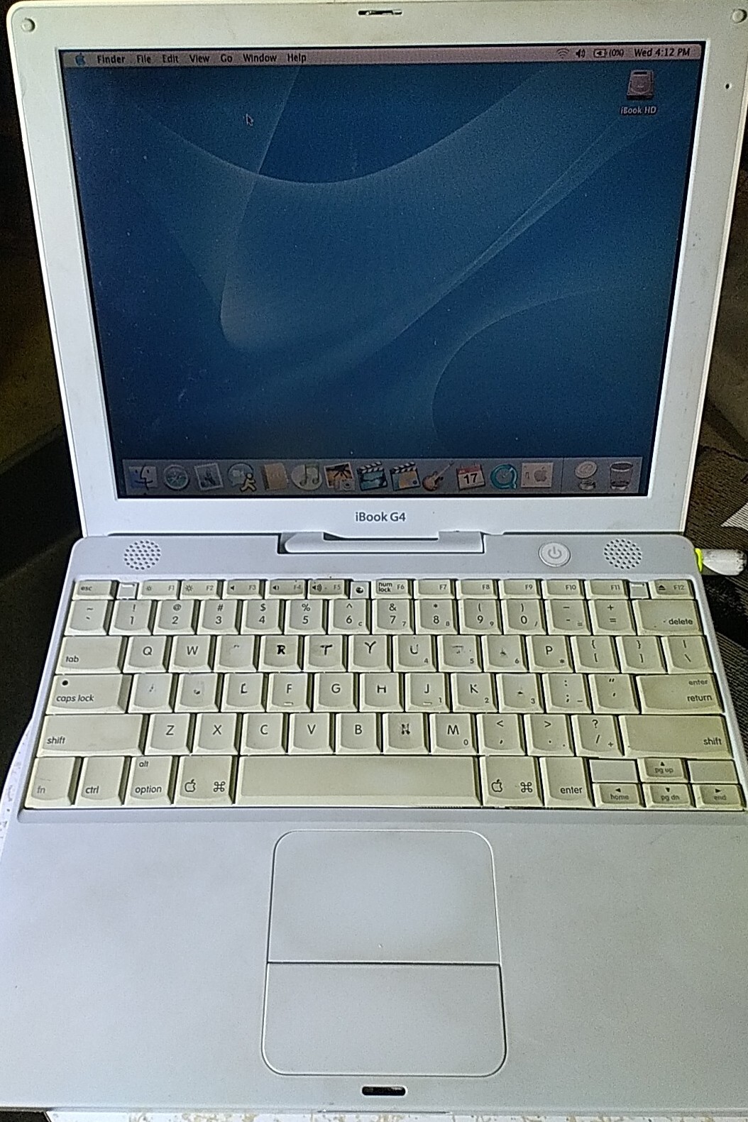 Apple iBook A1054 12.1" - M9426LL/A (April, 2004) 32GB SSD Bad Battery ...