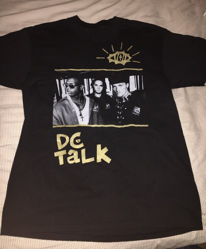 Vtg Dc Talk Band Music Tour Concert Heavy Cotton Black Unisex Shirt ...